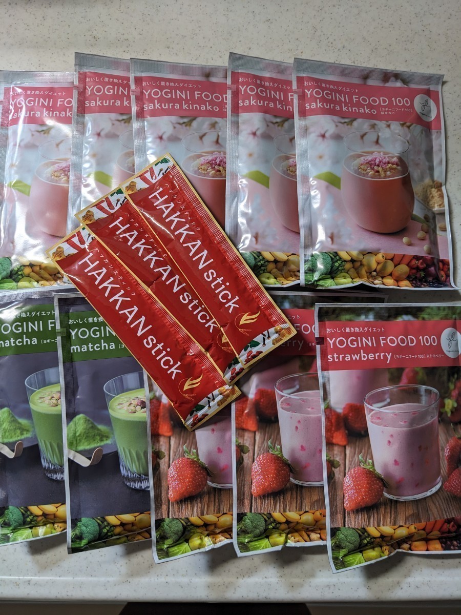 Yahoo!オークション - ヨギーニフード100 計10袋+ 発汗スティック 3本 ...