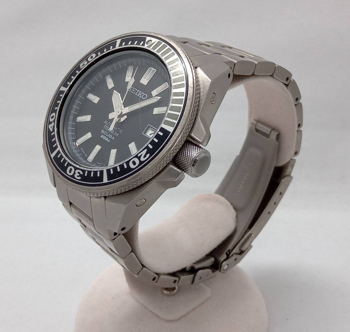 セイコーSEIKO 7S25-00D0 プロスペックスPROSPEX ブラック セイコーSEIKO 7S25-00D0 プロスペックスPROSPEX ブラック