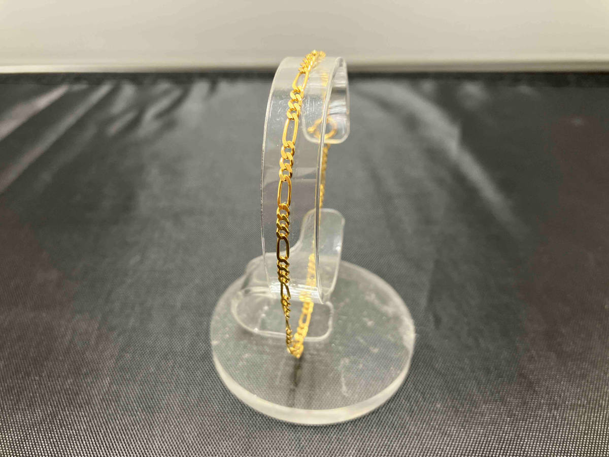 Yahoo!オークション - K18 18cm 2.3g ブレスレット ジュエリー ゴール...