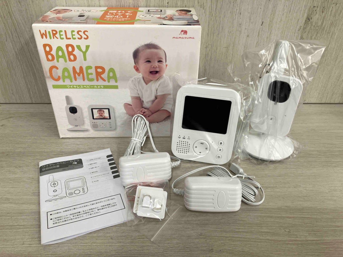 Yahoo!オークション - 美品 mamasuma ワイヤレスベビーカメラ BM-ER03