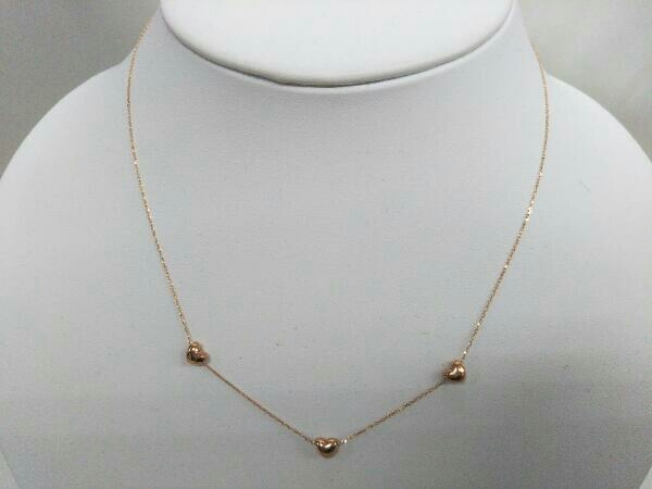 Yahoo!オークション - 【K10PG】41cm ネックレス 金 貴金属 ゴールド ...