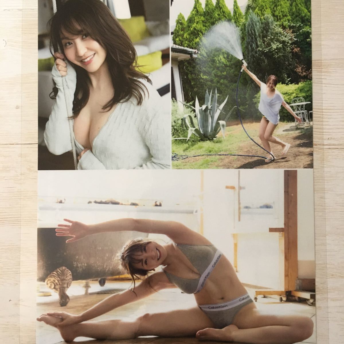 Yahoo!オークション - 『雑誌グラビア ラミネート加工』Y-672 A4 3枚5...