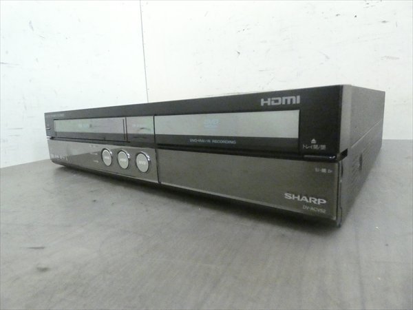 Yahoo!オークション - シャープ/SHARP HDD/DVDレコーダー/VHS DV-ACV52...