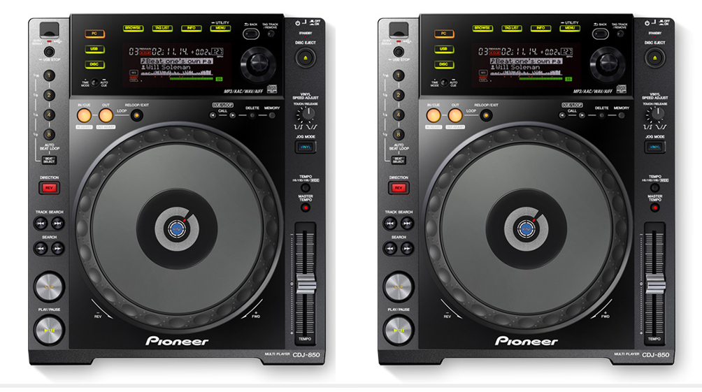 Yahoo!オークション - 中古2台セット Pioneer DJ CDJ-850-K CDJマルチ...