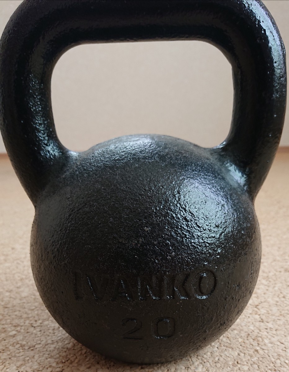 Yahoo!オークション - ケトルベル 20kg IVANKO