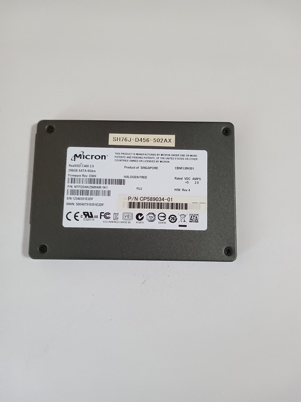 Yahoo!オークション - Micron RealSSD C400 256GB
