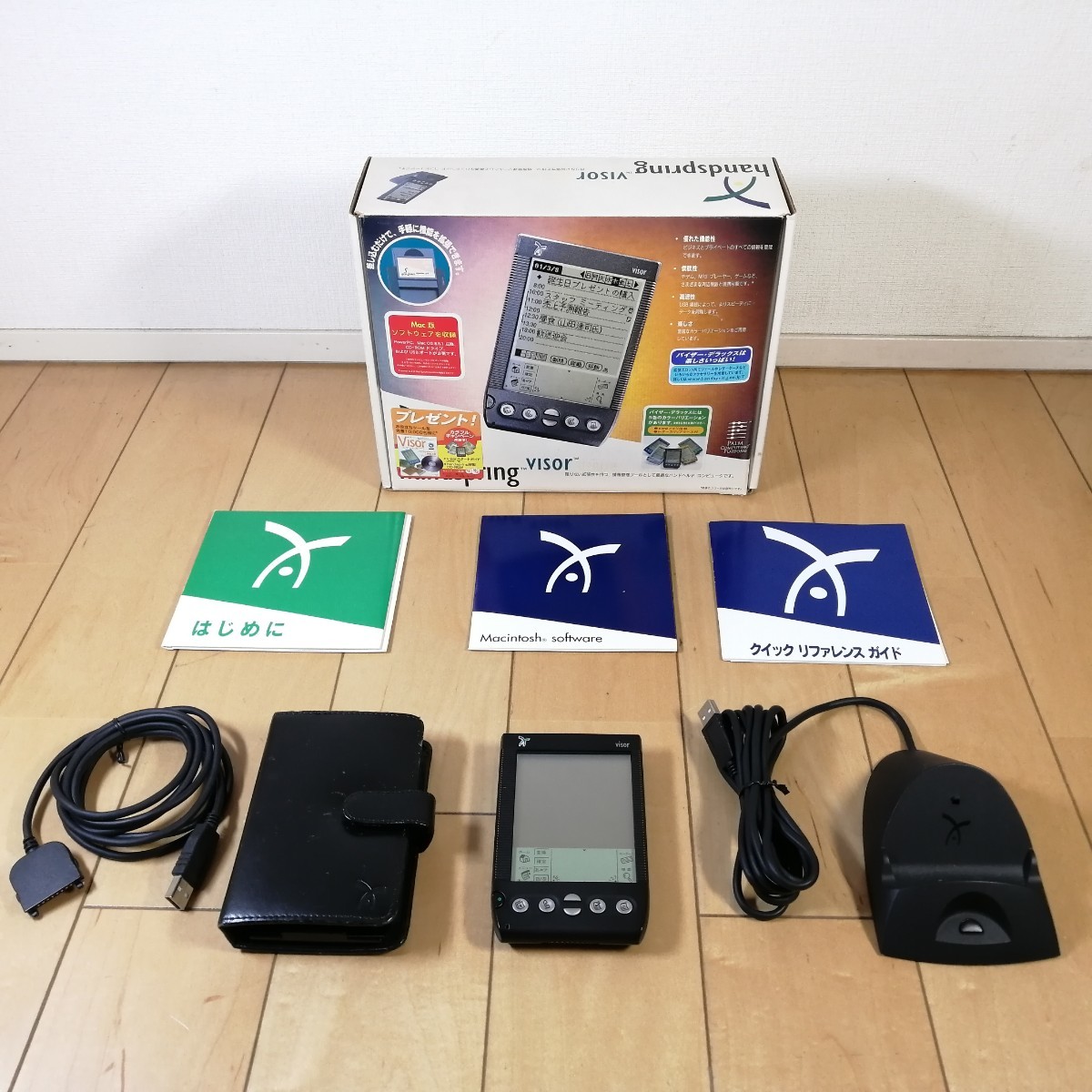 Yahoo!オークション - 美品 handspring VISOR deluxe Palm OS搭載ハン...