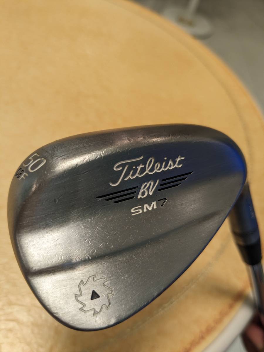 Yahoo!オークション - タイトリスト SM7 ブラッシュドスチール(2018)/5...