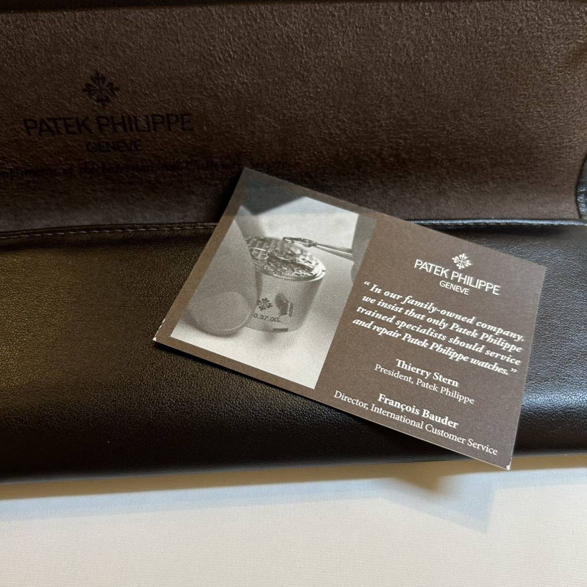 未使用 PATEK PHILIPPE パテックフィリップ 時計ケース ブランド 未使用 PATEK PHILIPPE パテックフィリップ 時計ケース ブランド