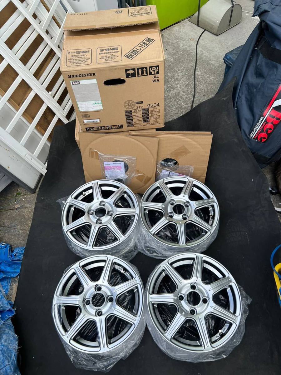 Yahoo!オークション - A8581 未使用 ブリヂストン Zart 14X5.5J 100 i...