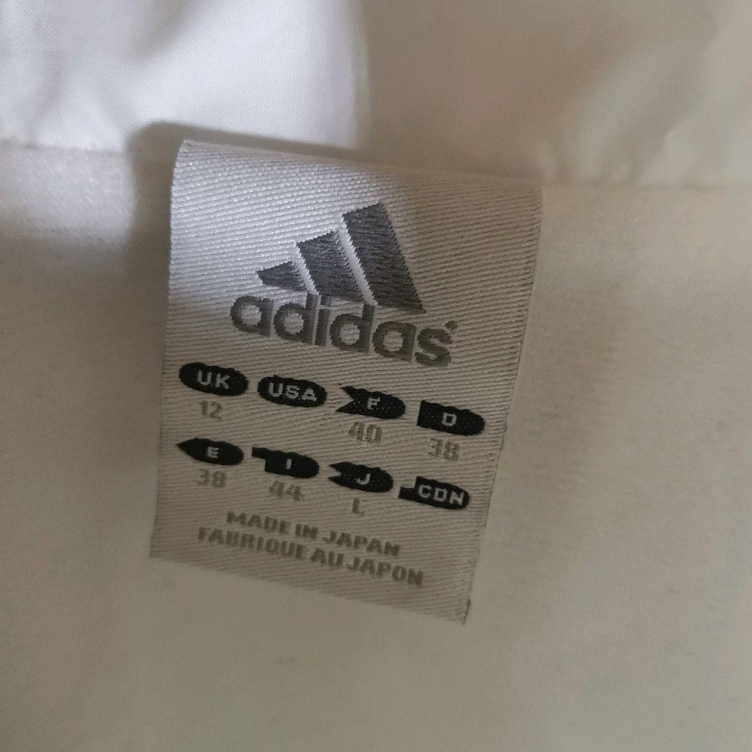 アディダス adidas ナイロン ジャケット セットアップ 白 アディダス adidas ナイロン ジャケット セットアップ 白