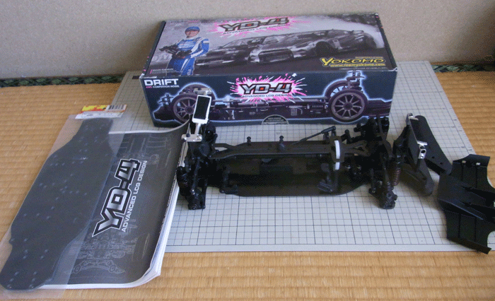Yahoo!オークション - YD-4 4WD コンペティションドリフト シャーシキ...