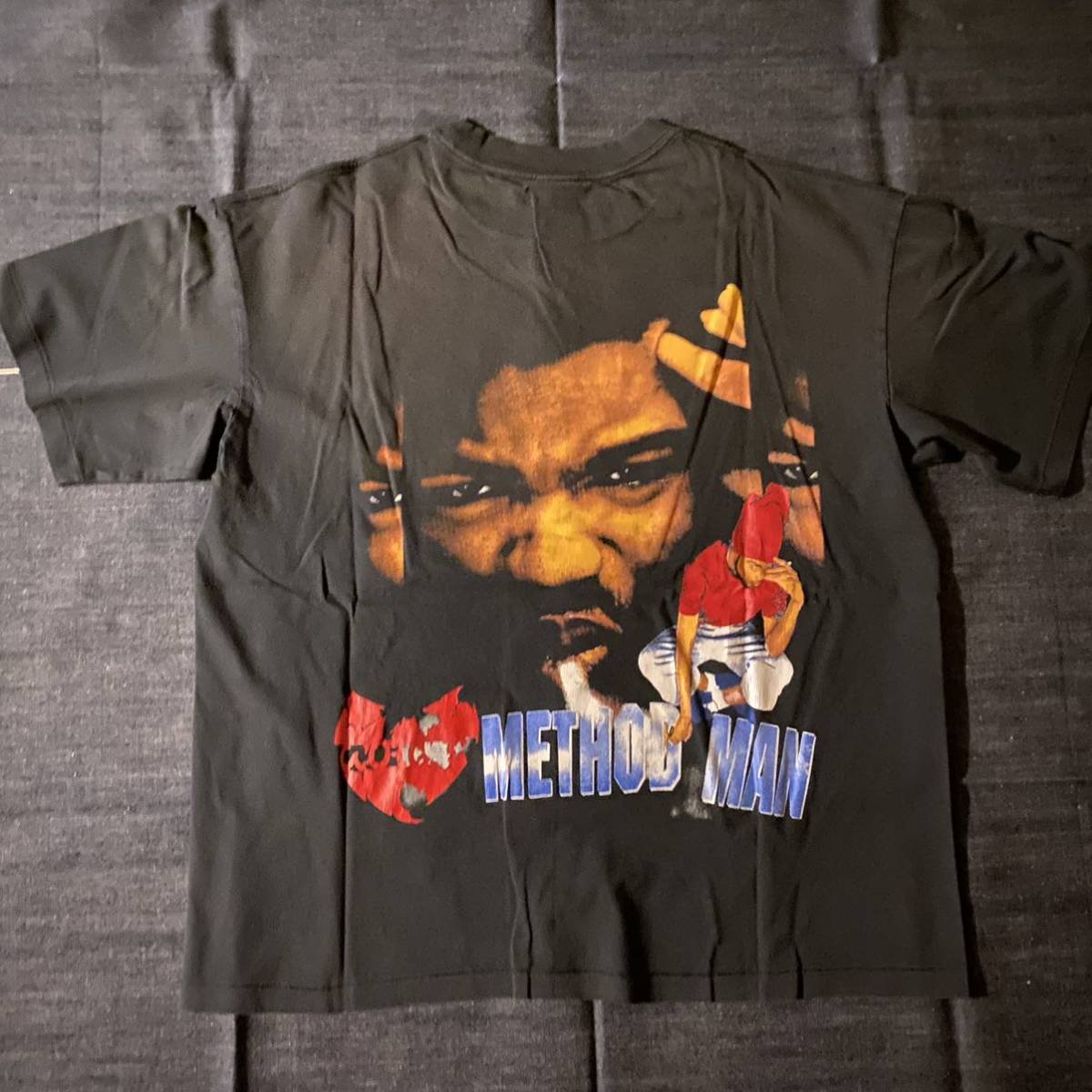 XL WU-TANG CLAN METHOD MANウータンクラン (Vintage rap tee XL WU-TANG CLAN METHOD MANウータンクラン (Vintage rap tee