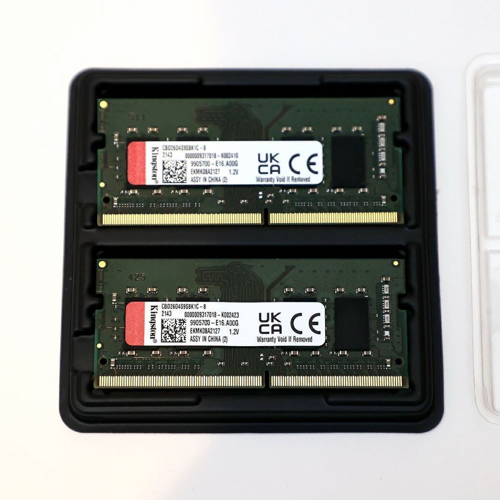 Yahoo!オークション - PCメモリ KingStone DRAM/DDR4-2666/SODIMM 8Gb ...