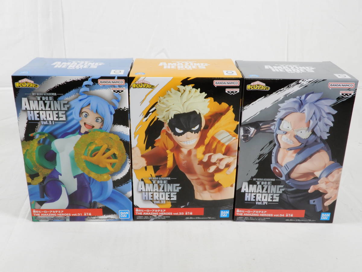 06 Y405 3点セット 僕のヒーローアカデミア The Amazing Heroes Vol 31波動ねじれ Vol 33ファットガム