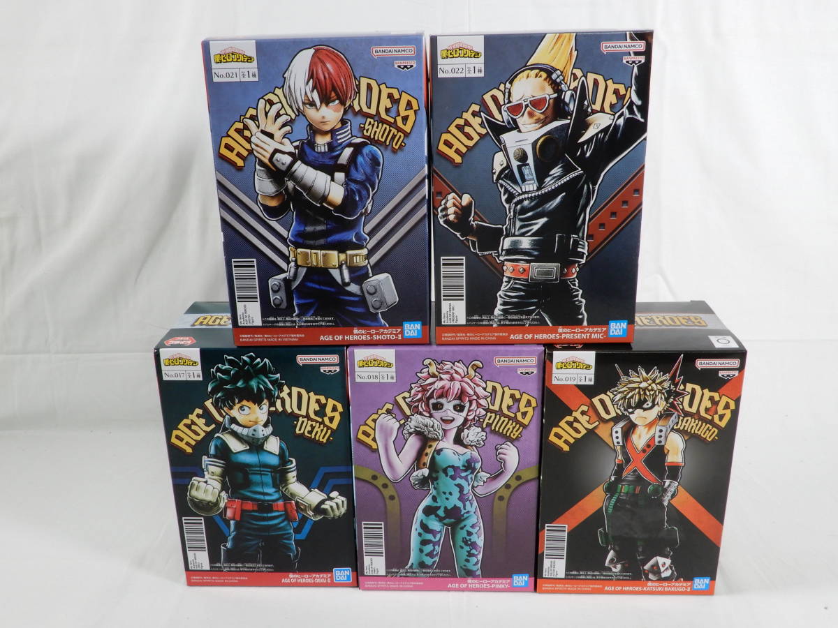 Yahoo!オークション - 06/Y506 未開封 【5点セット】僕のヒーローアカ...