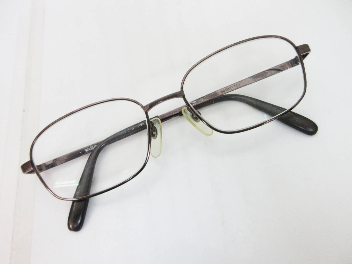 Yahoo!オークション - KS833【メガネフレーム】WASHINGTON 52 17-140 ...
