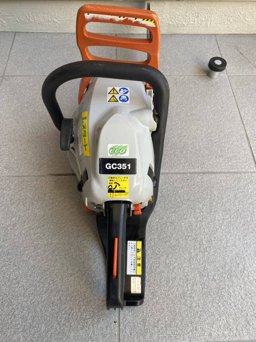 Yahoo!オークション - echo チェンソー GC351 現状品