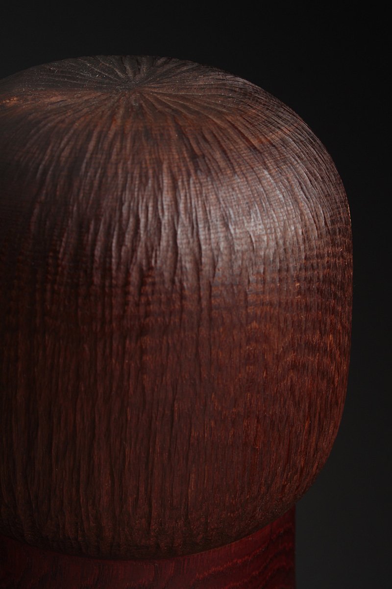 代購代標第一品牌－樂淘letao－EL703 【石原日出男 作】希少 大型 創作こけし「叢菊」高48.8cm 重2.6kg 置物・特大こけし・木人形 伝統工芸 郷土玩具