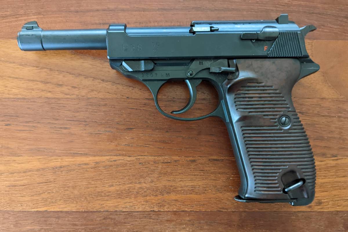 Yahoo!オークション - ワルサーP38 (ac41) ブラック