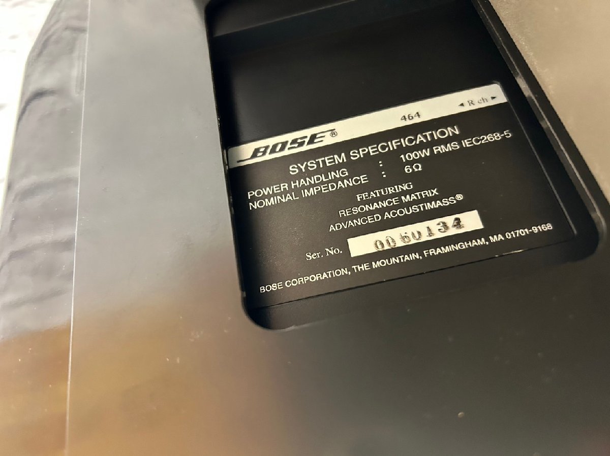 Yahoo!オークション - t1610 中古 BOSE 464 ボーズ ペアスピーカー ス...