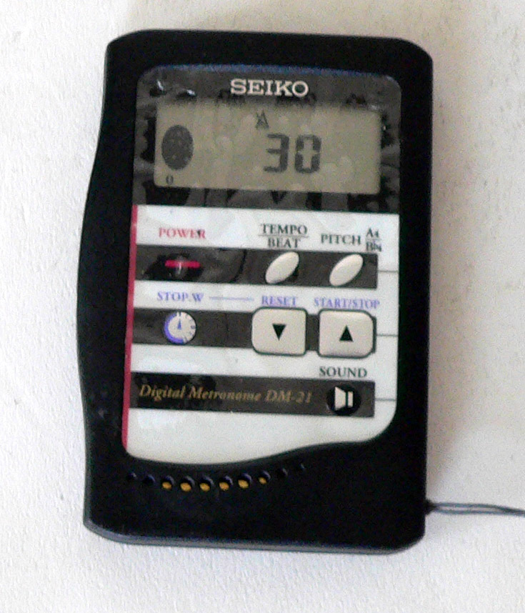 Yahoo!オークション - 中古 / SEIKO DM-21 DIGITAL METRONOME デジタ...