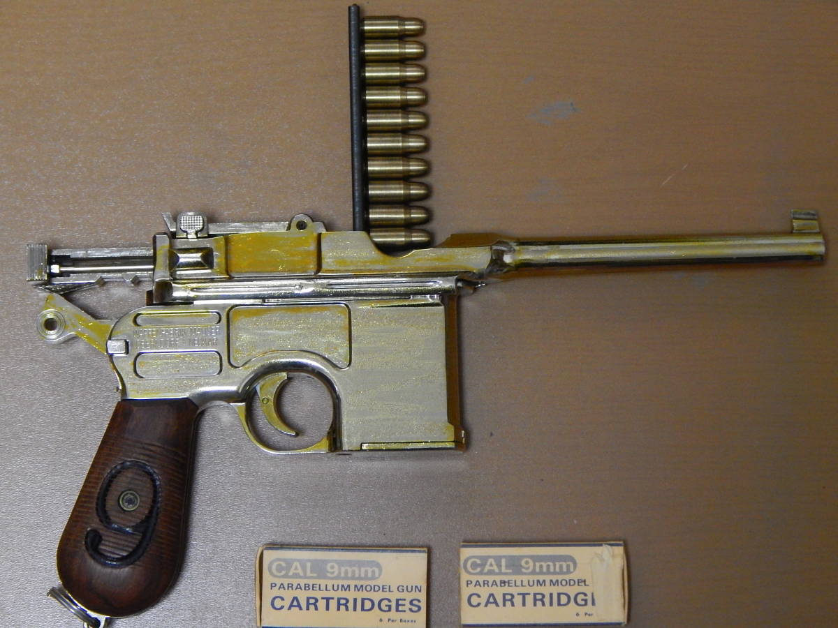 Yahoo!オークション - MGC製・モーゼルC96 (M1916)（SMGマーク付き・未...