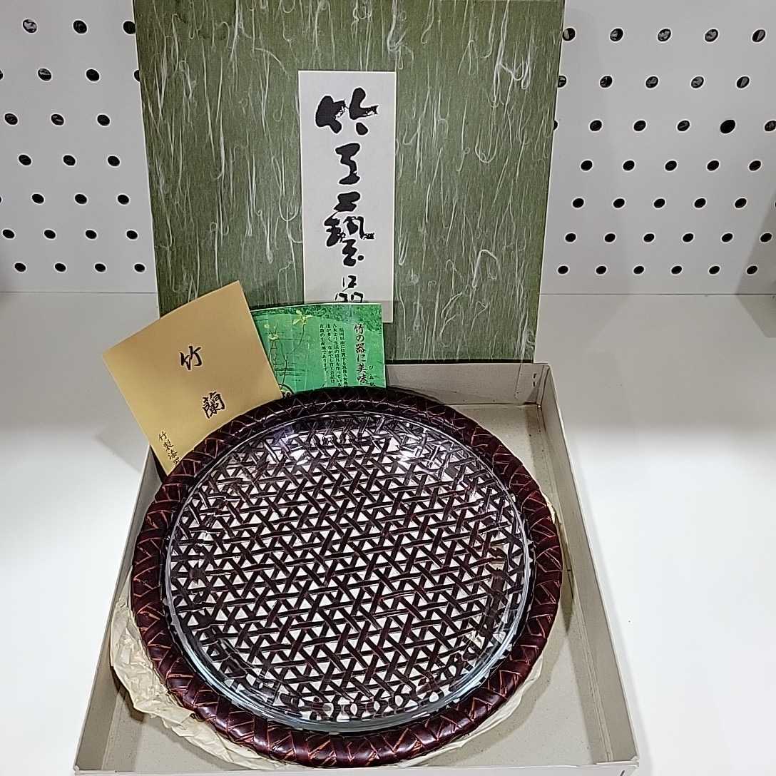 Yahoo!オークション - №5783 未使用保管品 竹製漆器 竹蘭 オードブル...