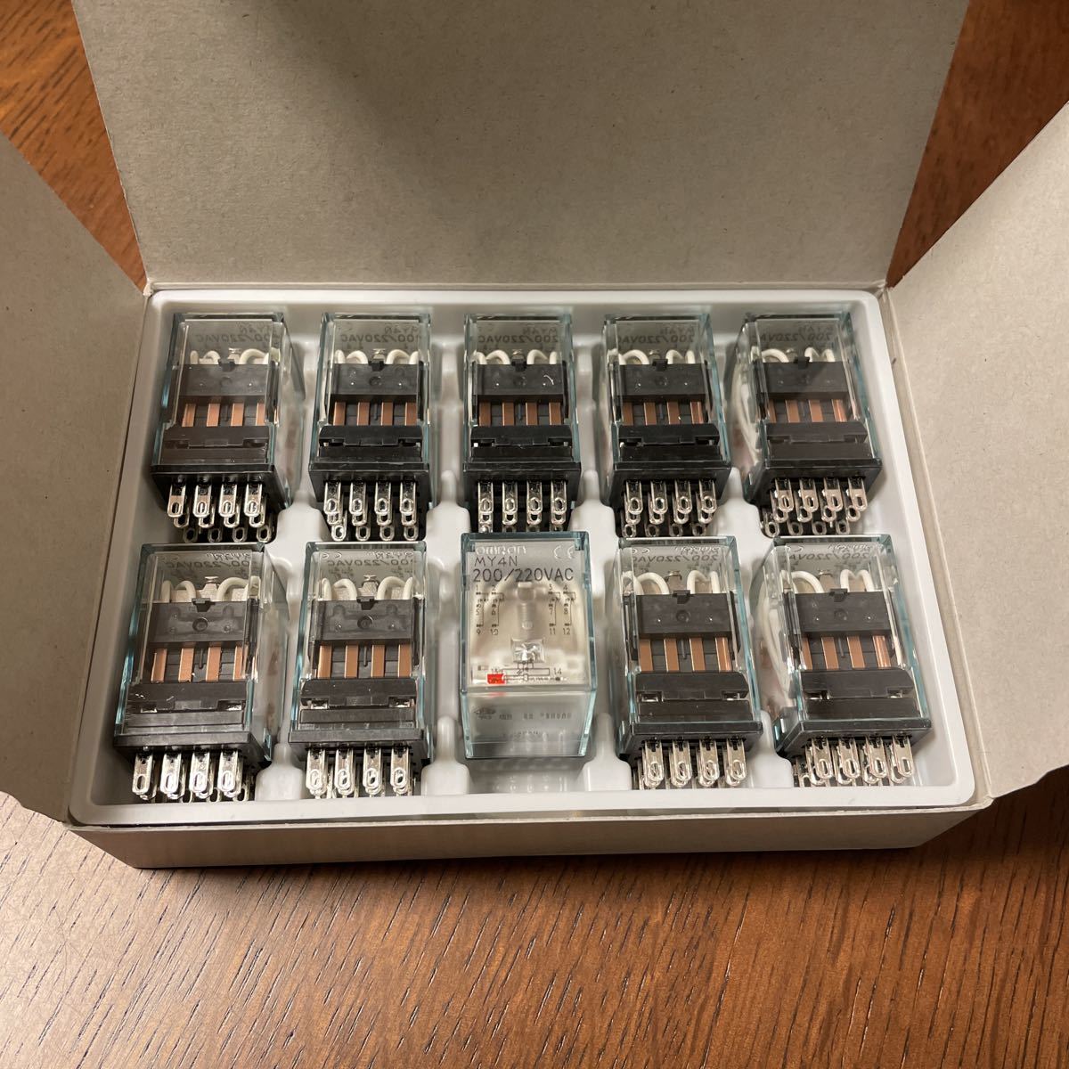 Yahoo オークション Omron オムロン リレー My4n Ac200v 10個セット