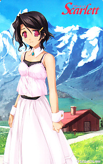 Yahoo!オークション - 3-g6 スカーレット テレカ