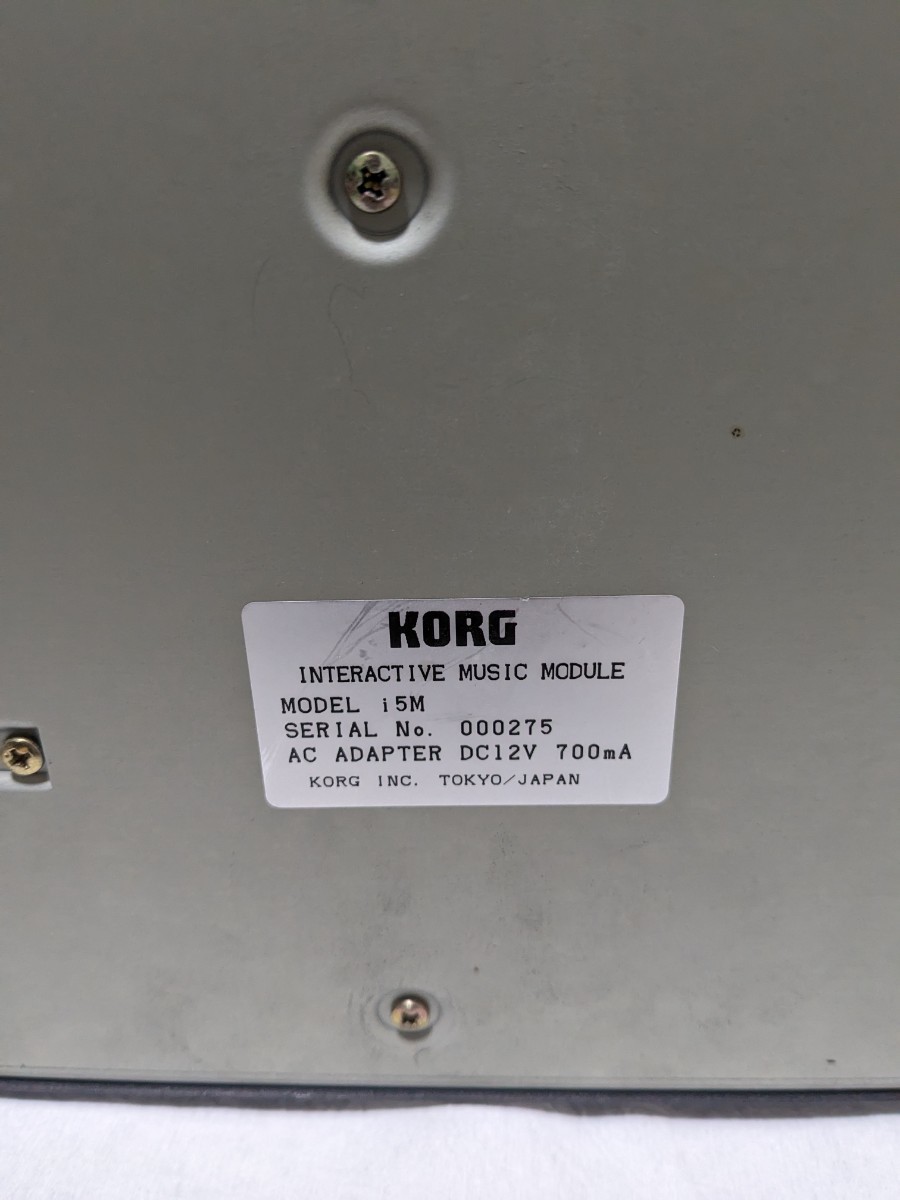 Yahoo!オークション - [動作確認済]KORG i5m 外装美品 シンセサイザー