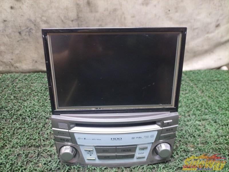 Yahoo!オークション - M_レガシィW(BR9)純正HDDナビ本体+モニター【924...