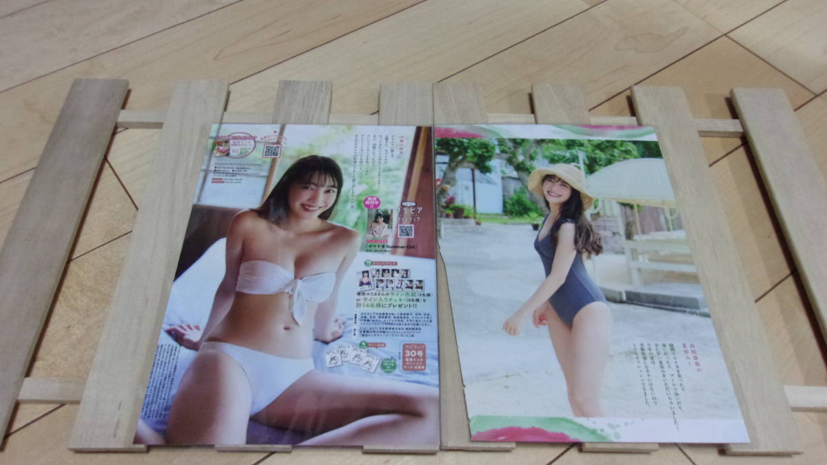 Yahoo!オークション - 福田ルミカ 巨乳グラドル 雑誌切B5ラミネート6P ...