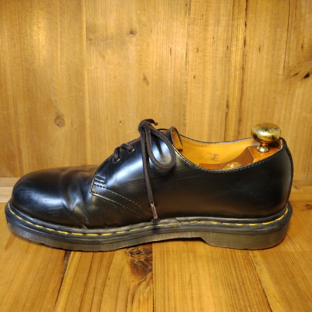 Yahoo!オークション - 人気 定番 ドクターマーチン Dr.Martens 3ホール...