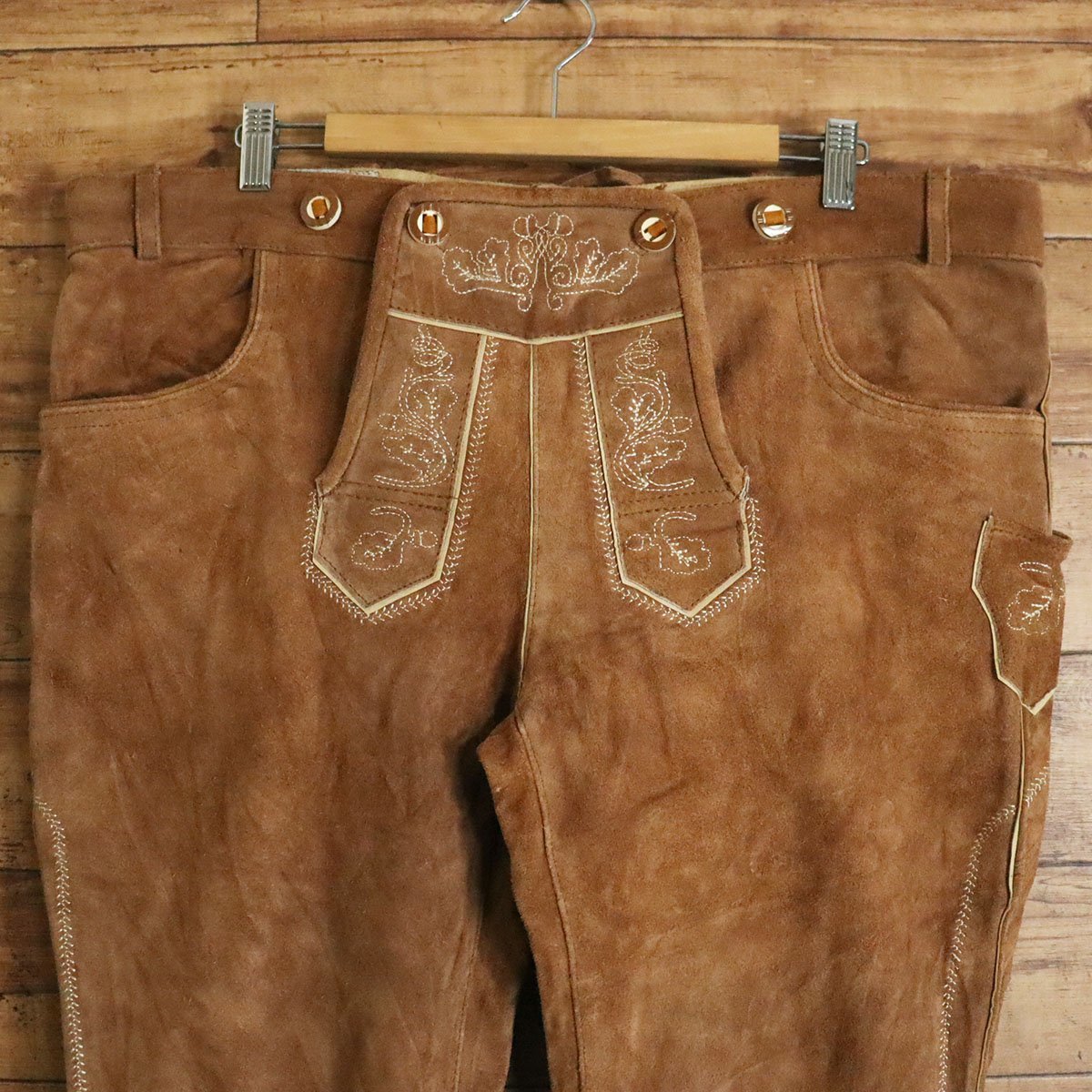 Yahoo!オークション - G1K/J9.4-3 ドイツ Almwerk チロリアンパンツ レ...