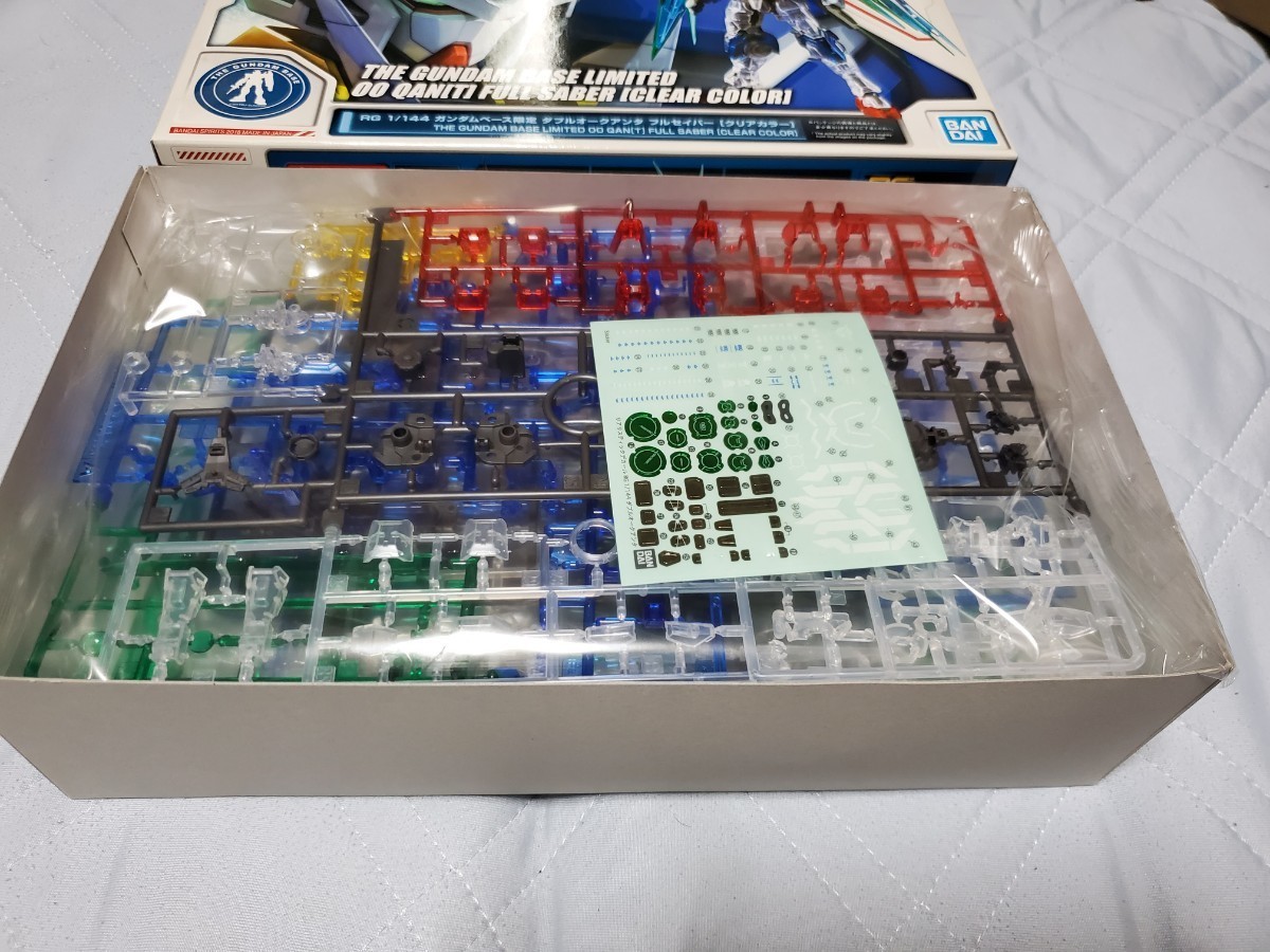RG 1/144 ガンダムベース限定 ダブルオークアンタ フルセイバー クリアカラー ガンダムOO ガンプラ(機動戦士ガンダムOO（ダブルオー）)｜売買されたオークション情報、yahooの商品 ...