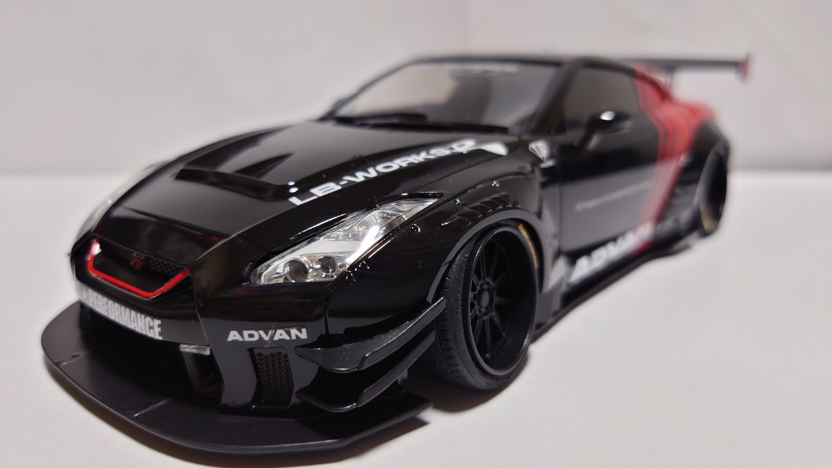 Yahoo!オークション - 【1円スタート】タミヤ・アオシマ・1/24 GTR 塗...