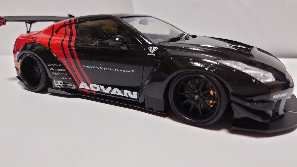 Yahoo!オークション - 【1円スタート】タミヤ・アオシマ・1/24 GTR 塗...