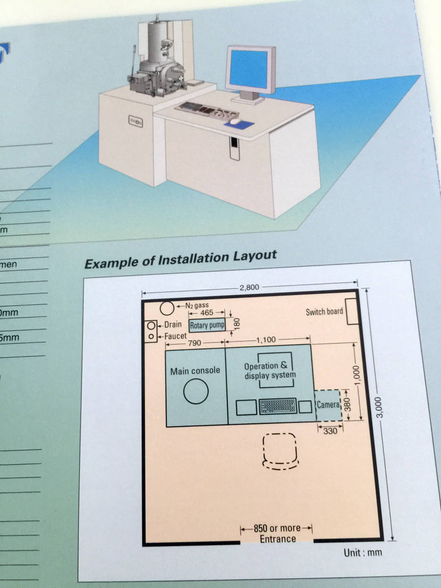 Yahoo!オークション - 即決 JEOL 電子顕微鏡カタログ JSM-6700F Field ...