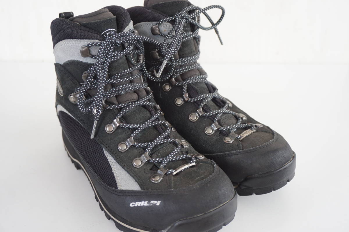 Yahoo!オークション - CRISPI/クリスピー UE40/US7/UK6.5 登山靴/トレ...