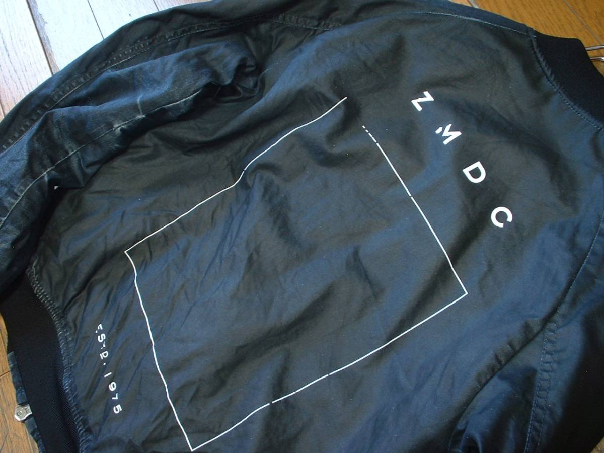 ZARA MANブラックTYPE MA-1フライトジャケットUSA-S JPN-M程 38in正規ザラマン黒MA1中綿ブルゾンアーミーミリタリーL-2BCWU-45PB-15(男性用)｜売買さ ...