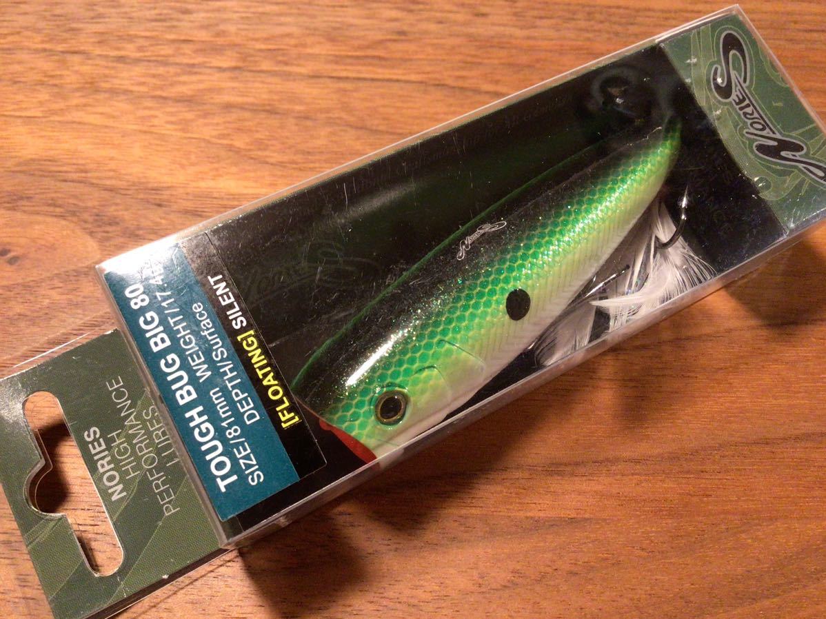 Yahoo!オークション - 新品 NORIES ノリーズ TOUGH BUG BIG 80 タフバ...