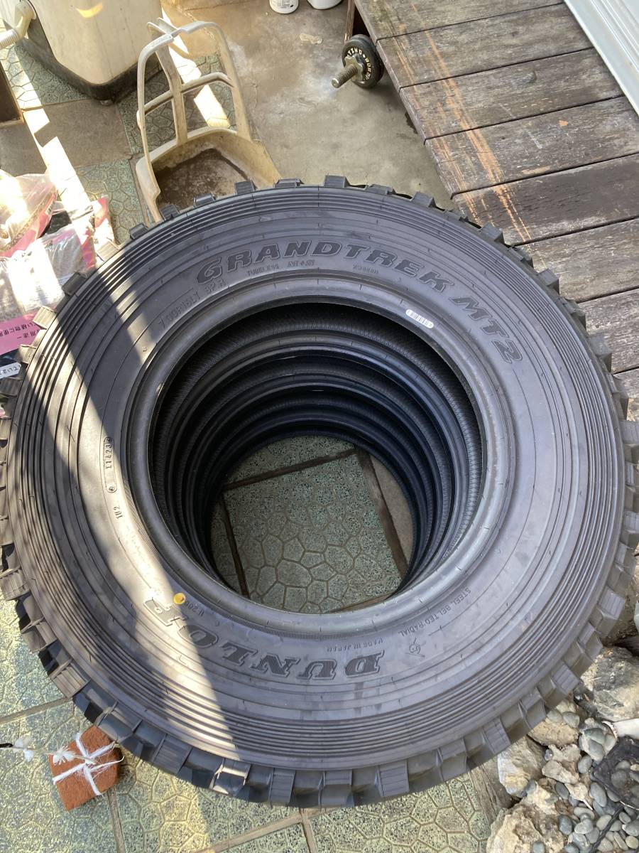 Yahoo!オークション - ダンロップ グラントレック MT2 7.00R16 23年 新...