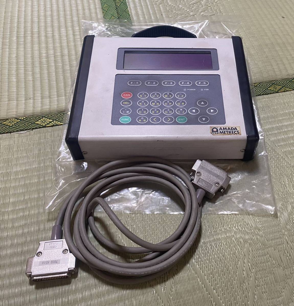 Yahoo!オークション - AMADA NCデータ外部入出力装置 アマAMC-15M ジャ...