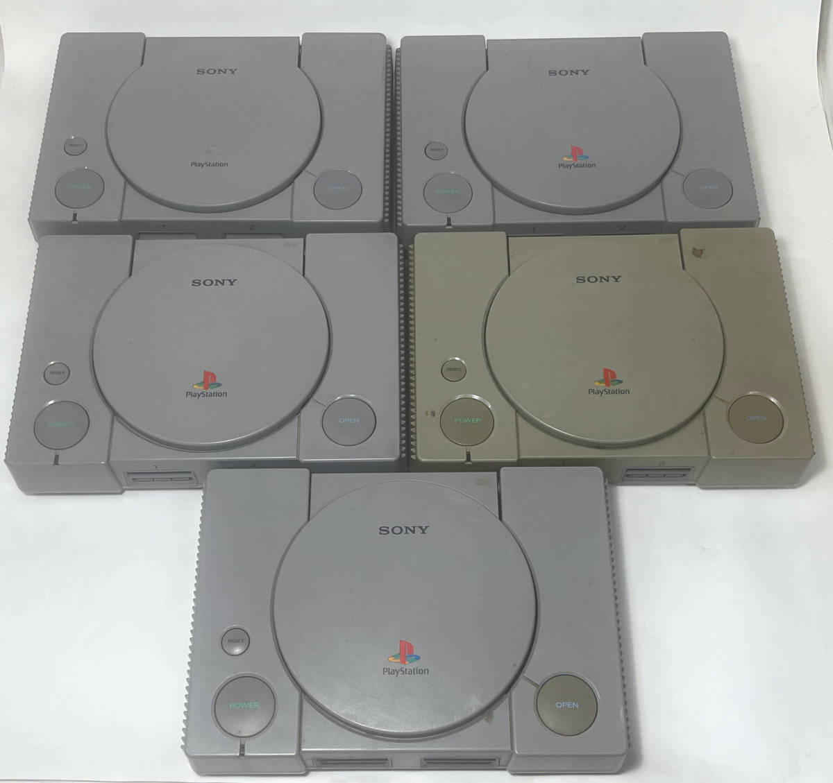 代購代標第一品牌－樂淘letao－SONY PlayStation PS1 ジャンク 10台セット SCPH-1000 3000 5500 7000 7500 プレステ