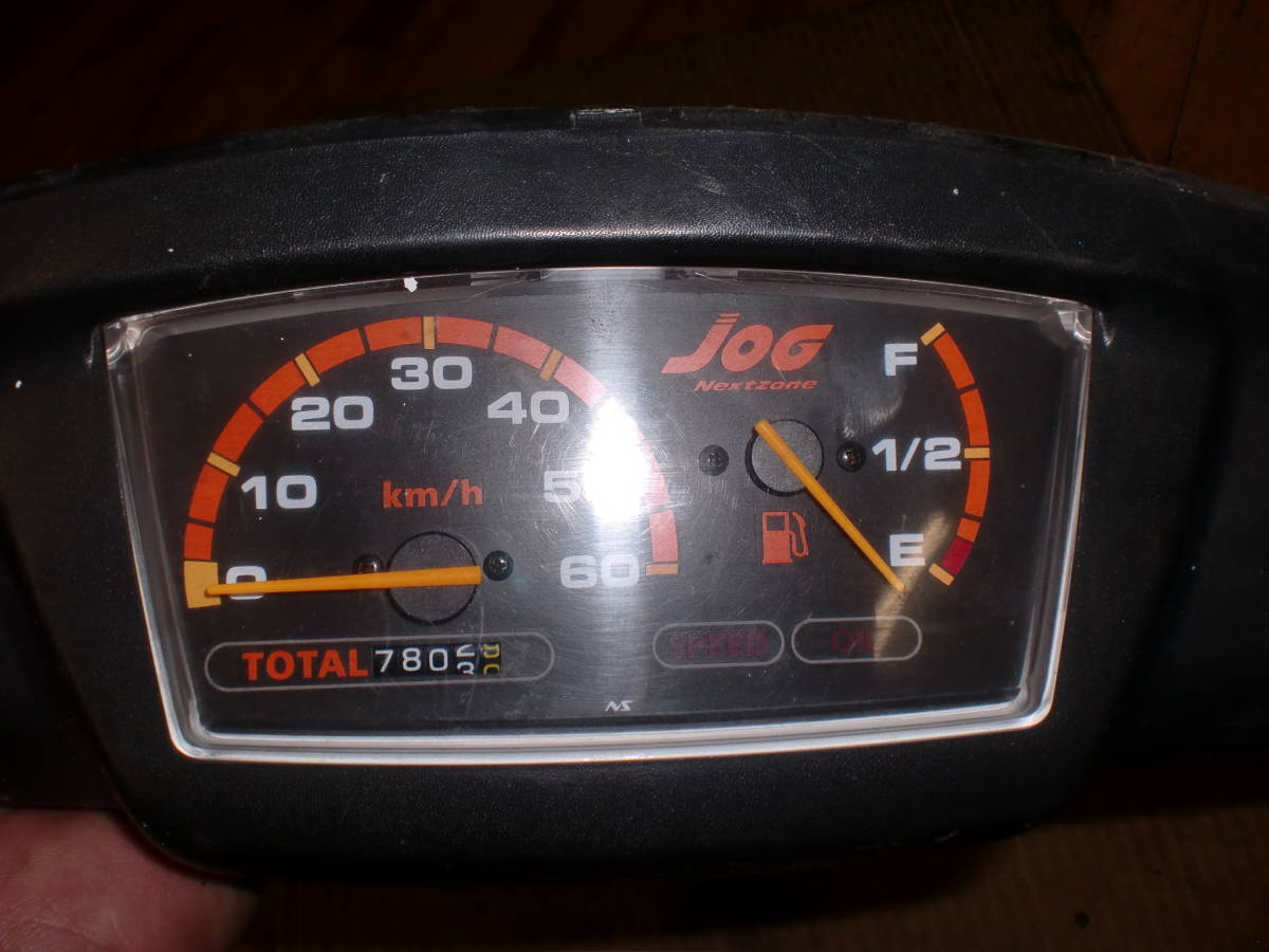 Yahoo!オークション - ヤマハ JOG 3YJ 中古 純正 スピードメーター メ...