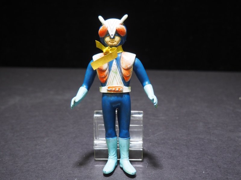 Yahoo!オークション - S153【現状品】ポピー ライダーマン 全長約15cm ...