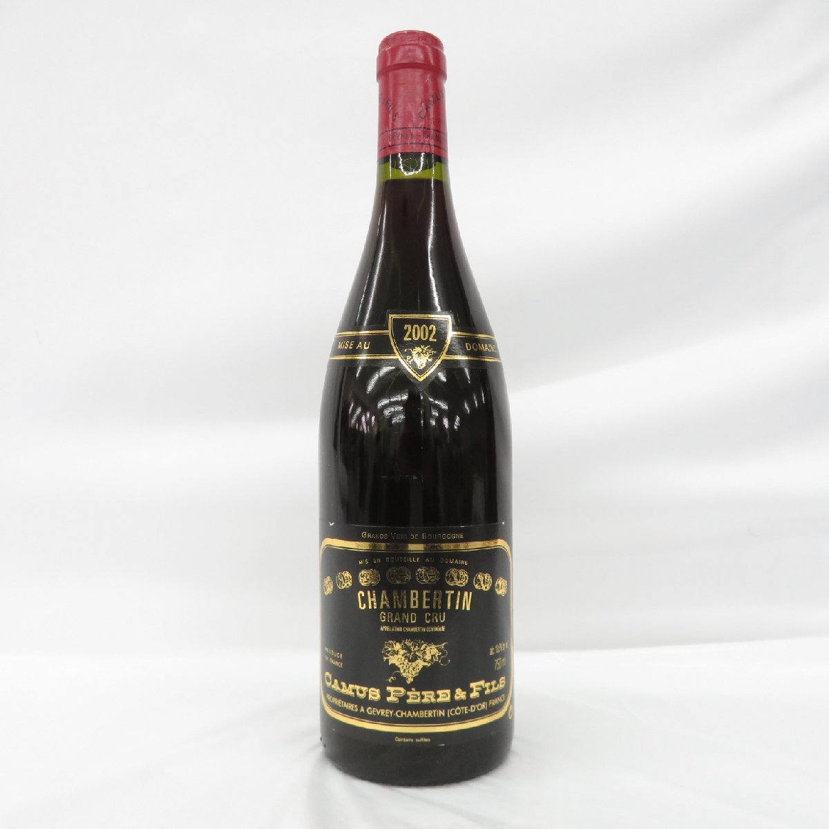 Yahoo!オークション - 【未開栓】カミュ・ペール・エ・フィス シャンベ...