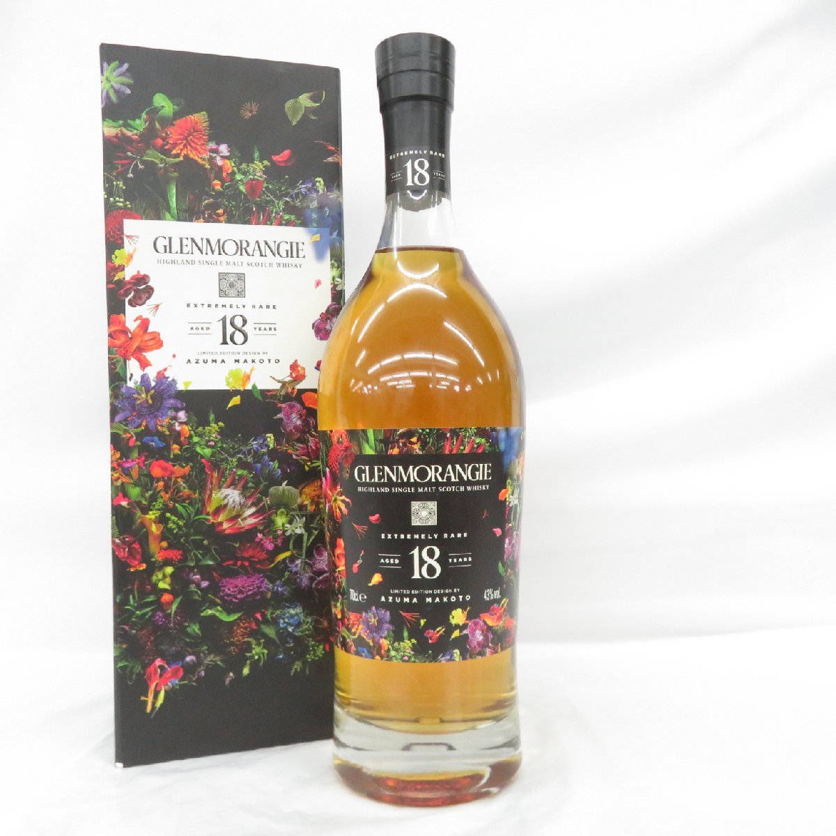未開栓 GLENMORANGIE グレンモーレンジィ 18年 リミテッドエディション by Azuma Makoto ウイスキー 700ml 43% 箱付 11382355 0929 ...