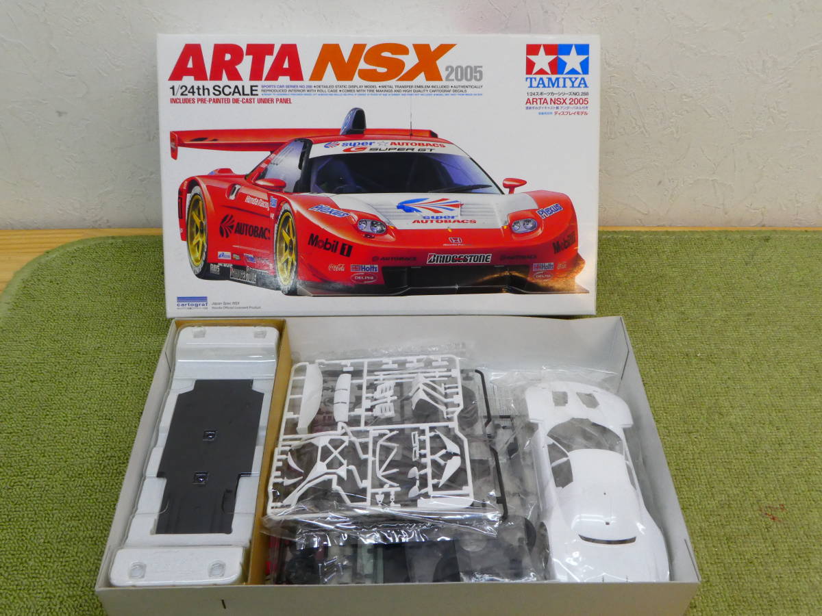 115-B23 未組立品 タミヤ ARTA NSX 2005 1/24スケール スポーツカーシリーズ NO.288 プラモデル(GT)｜売買されたオークション情報、yahooの商品情報を ...